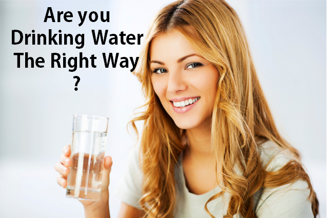 'Sip, don’t gulp water'